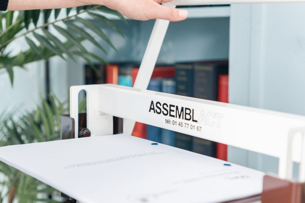 Assemblact® notary binding machine | Assemblact