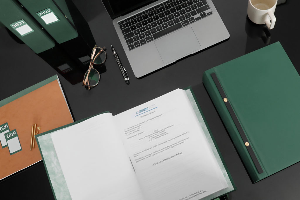 ReliACT®, la reliure de vos actes - Vert | Assemblact